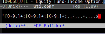 Got Emacs?: Using Emacs Regular Expression Builder